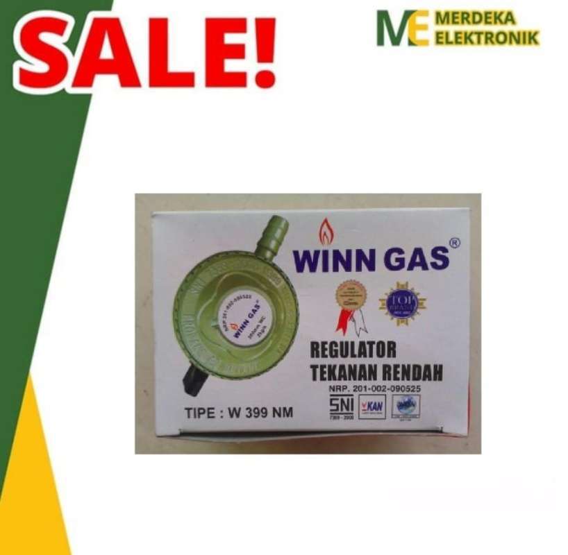 Promo Regulator Wingas Win Gas Regulator W399Nm W 399Nm W 399 Nm Diskon ...