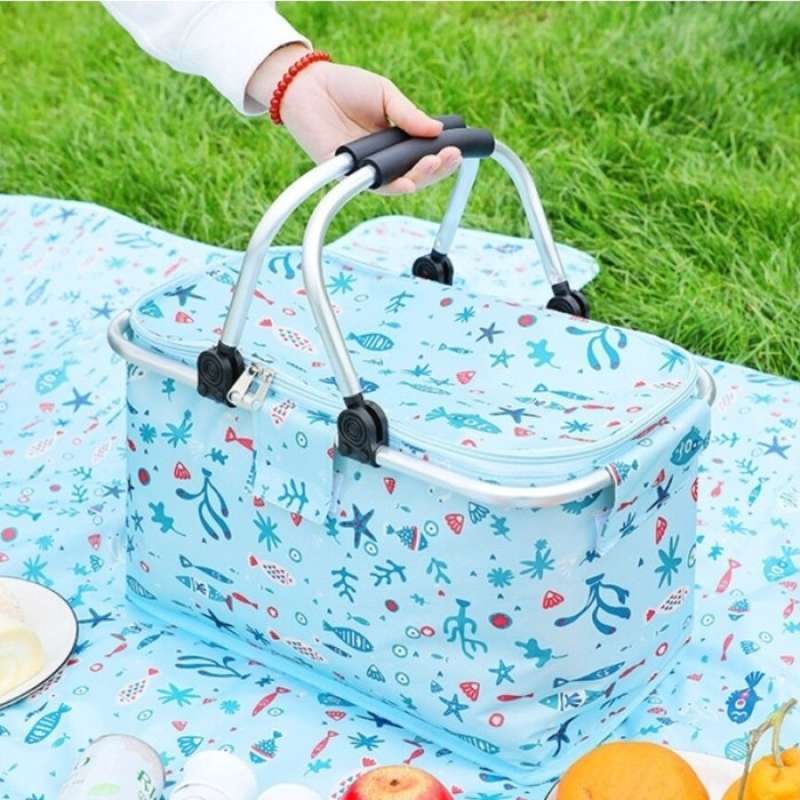 Jual Free Ongkir Tas Piknik Tempat Bekal Makanan Cooler Bag Tahan Panas ...