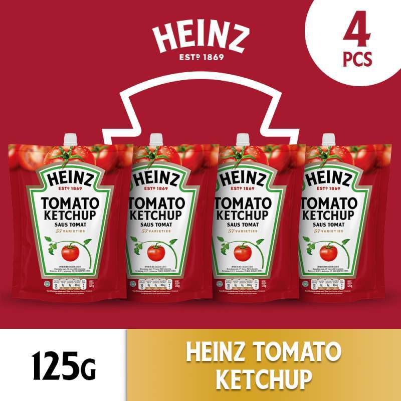 Jual HEINZ Saus Tomat 125g - Multipack 4 pcs di Seller ABC HEINZ ...