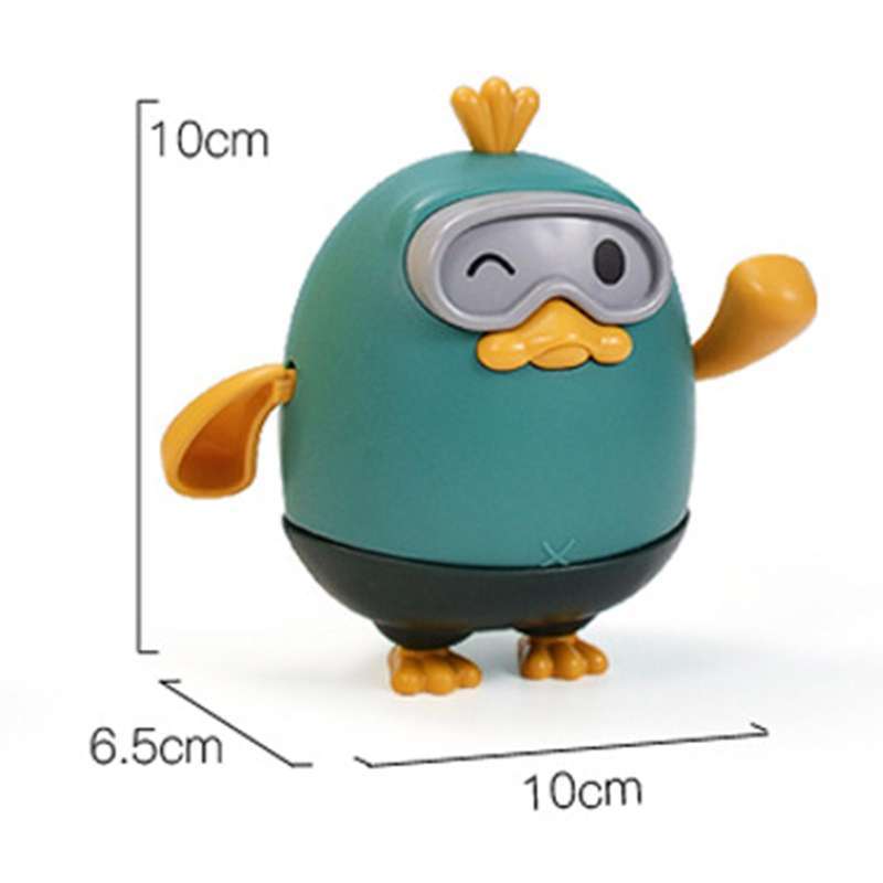 Jual Cartoon Wind Up Swimming Duck Bath For Bathtub Kids Di Seller ...