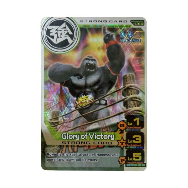 Jual Animal Kaiser Silver Strong Card Glory Of Victory Versi 3 Mainan ...