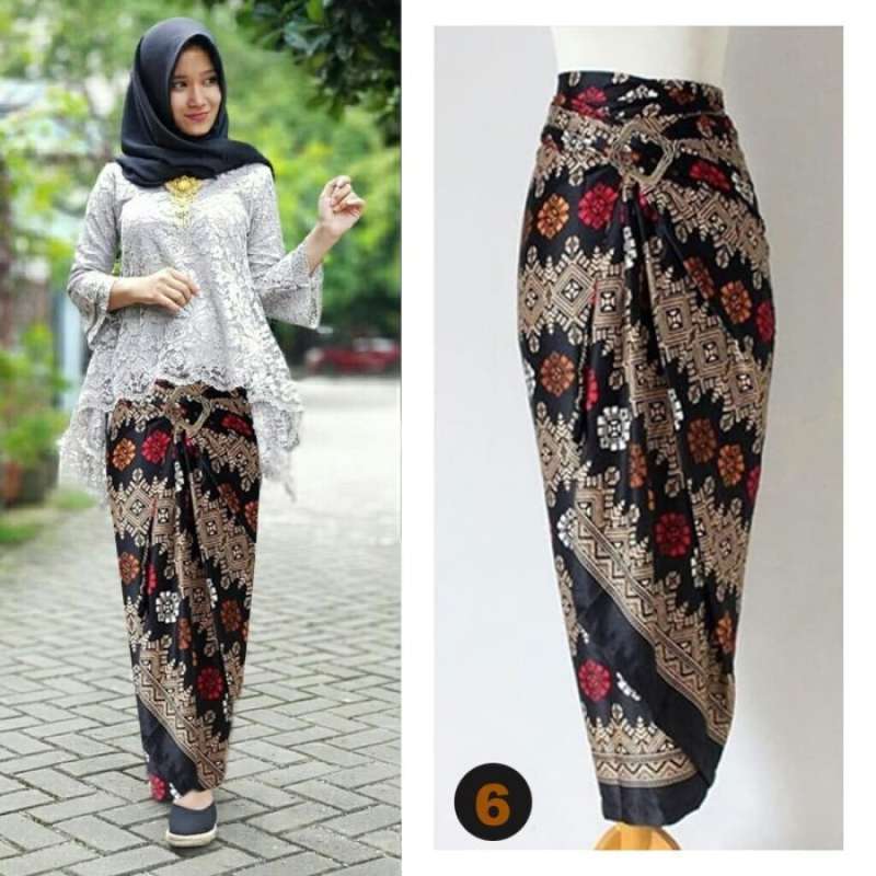 Promo [ROK LILIT TORAJA RED SL] Rok batik wanita prada merah Diskon 13% ...