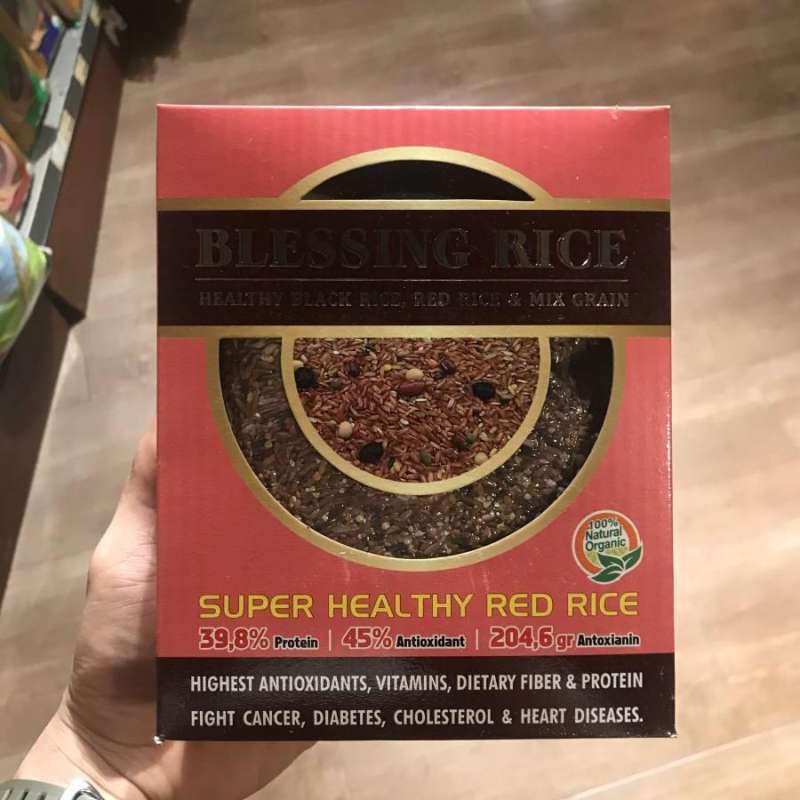 Jual blessing rice healthy red race beras merah super 1 kg di Seller ...