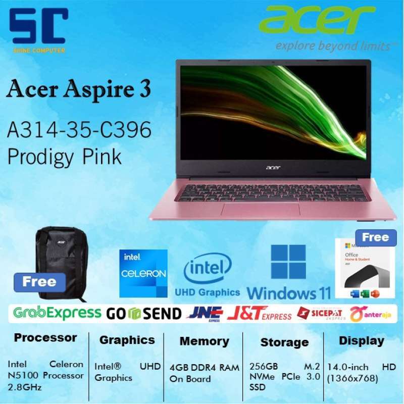 Acer Aspire 3 Intel Celeron - 🔥 Harga & Spesifikasi Terbaru Juni 2026
