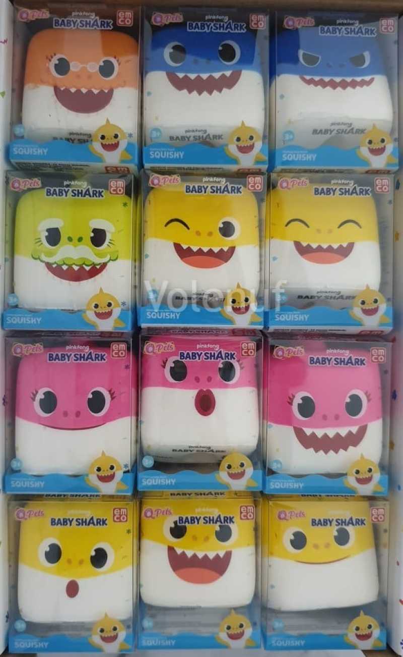 Jual Emco Q-Pets Pinkfong Baby Shark Squishy di Seller DENTA TOYS ...