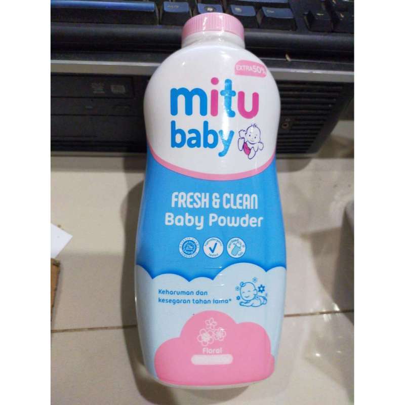 Jual Mitu Baby Powder Floral 200+100 G Di Seller Doktergigiyonora ...