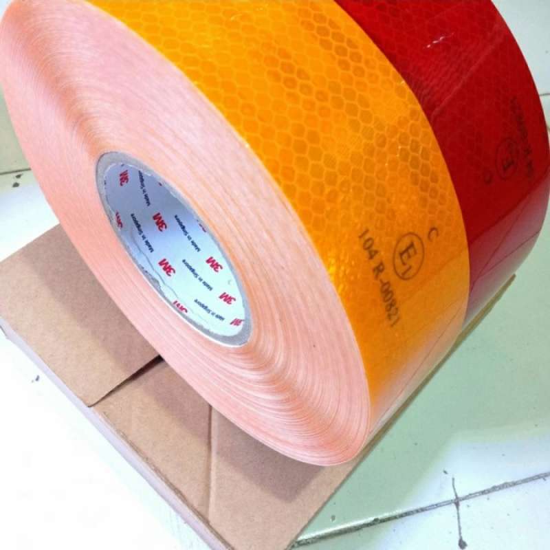 Jual Stiker logo E1 - sekotlet mobil box 3m kuning 5cm x 50mtr di ...