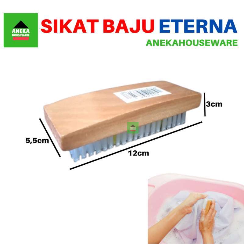 Jual Sikat Baju Sikat Kayu Serbaguna Eterna di Seller Anekahouseware ...