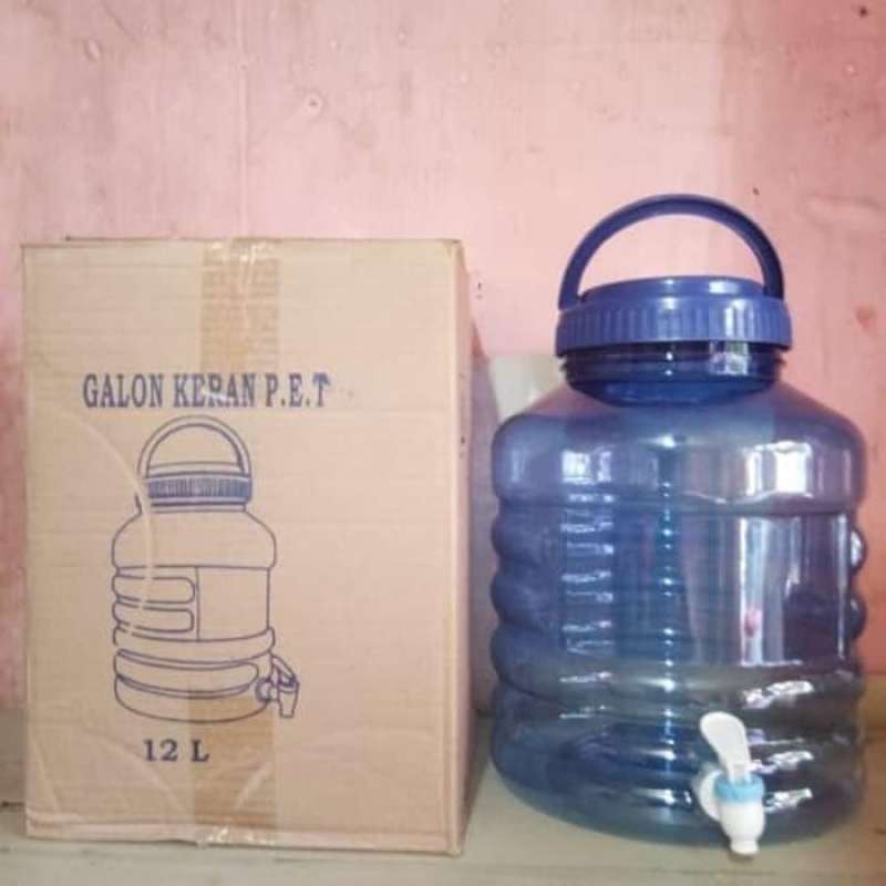 Jual Dispenser Galon Keran Pet Murah Ukuran 12 Liter - 123 Di Seller ...