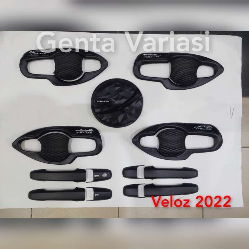 Promo Cover Handle Pintu Outer Pintu Cover Tangki Veloz 2022 Hitam Doff Diskon 23% di Seller ...