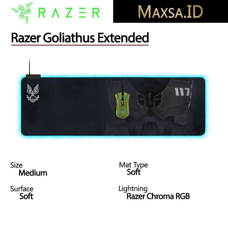Jual Razer Mousepad Goliathus Extended - Halo Infinite di Seller Maxsa ...