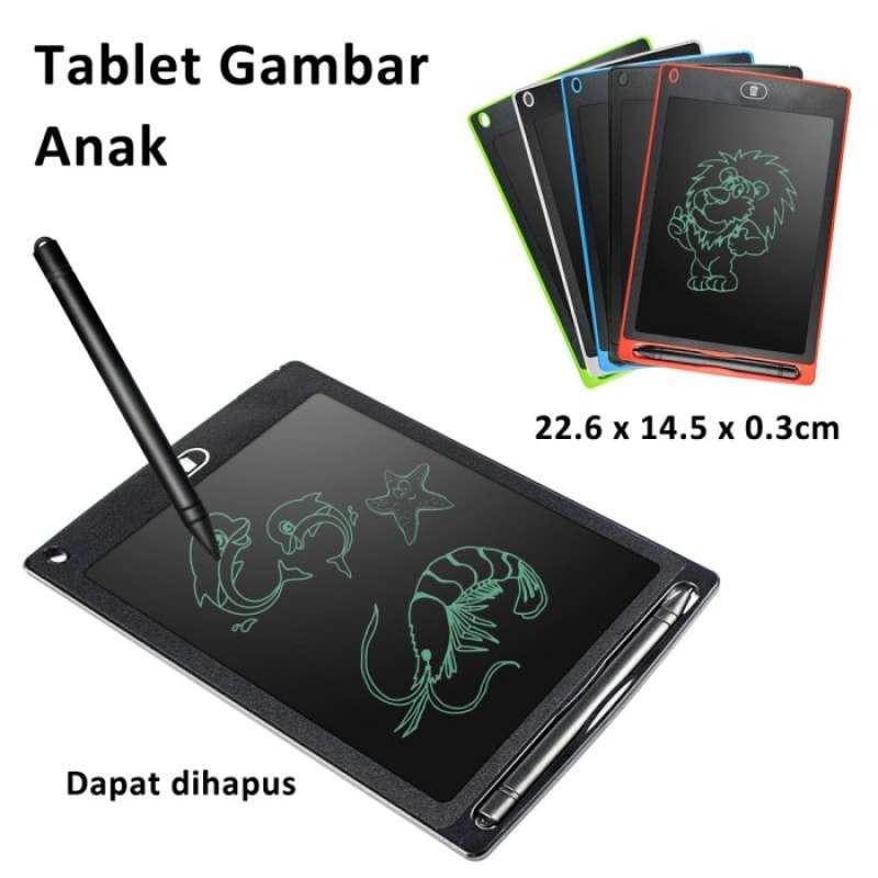 Jual Tablet Menggambar Anak Drawing Digital LCD Menulis Papan Tulis ...