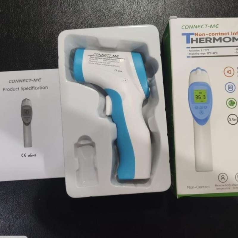 Jual Termometer infra red non kontak Thermogun non Contact Original ...