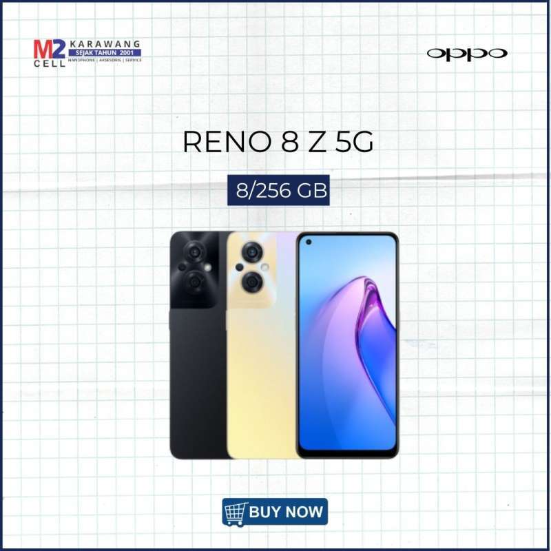 Promo OPPO RENO 8 Z 5G 8/256 GB [GARANSI RESMI] Diskon 20% di Seller M2 ...