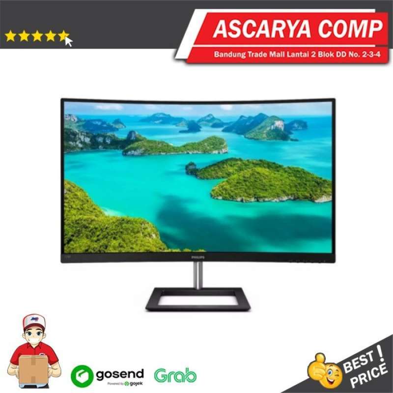 Jual Monitor LED Philips 328E1CA 32 VA 4K Curved HDMI DP Vesa Speaker ...