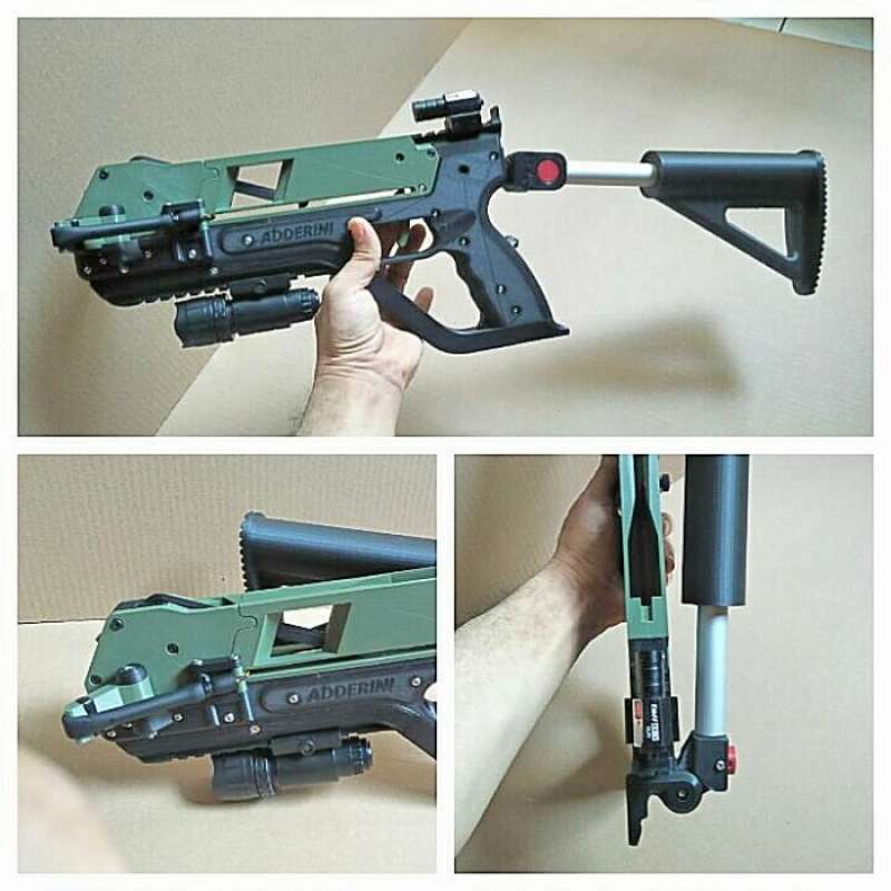 Jual Carbon Fiber Repeating Mini Crossbow Panah Busur - Adderini Brown ...