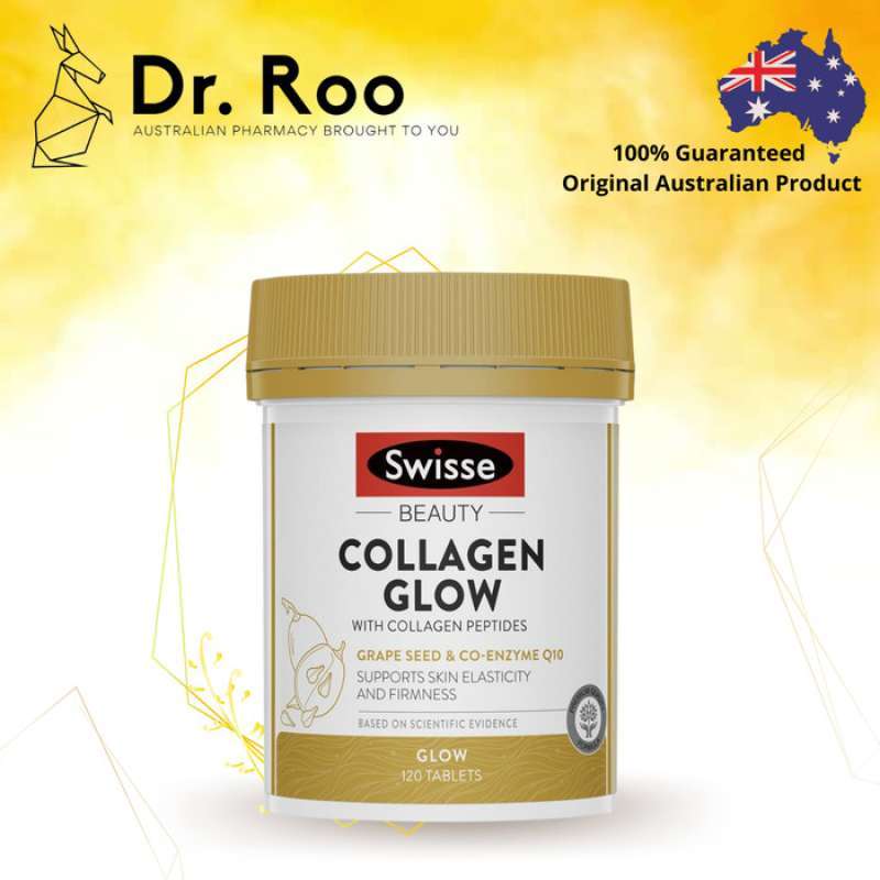 Jual Swisse Beauty Collagen Glow With Collagen Peptides 120 Tablets di ...