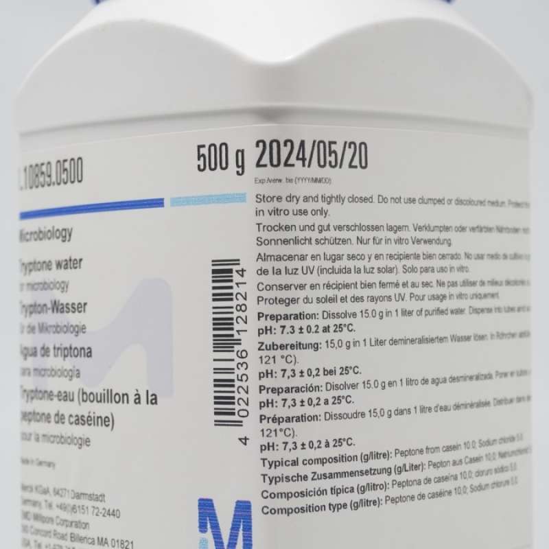 Jual Tryptone Water|merck|1.10859.0500|microbiology|500g Di Seller Ella ...