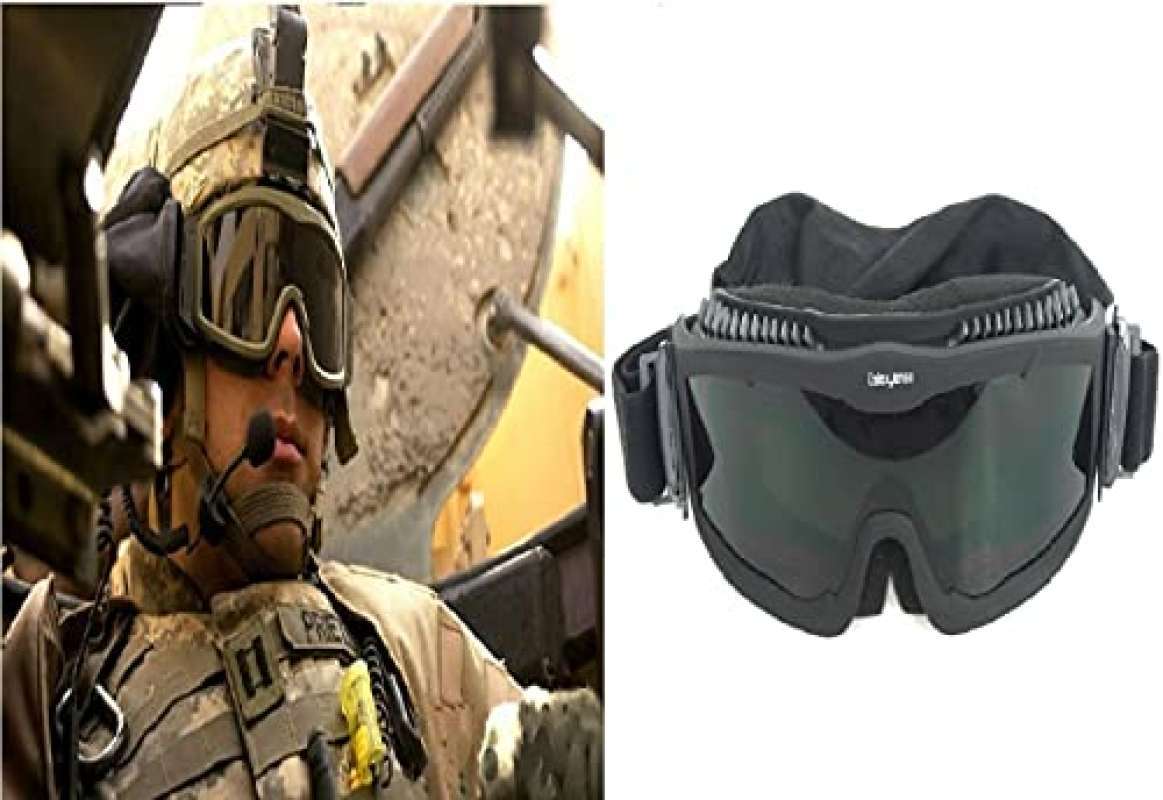 Impact Resistant GALAXYLENSE Military Ballistic Sunglasses - ANSI Z87.1 ...