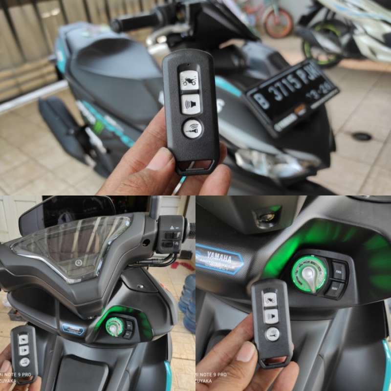 Jual Alarm Kontak Aerox S Keyless Smartkey Untuk Yamaha Aerox Standar ...