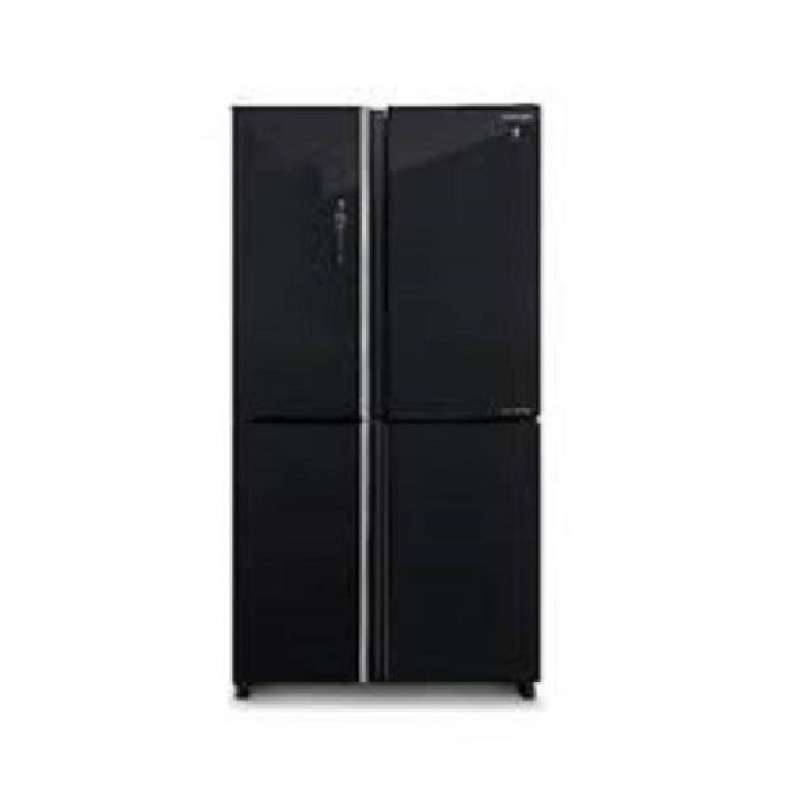 Jual Kulkas 4 Pintu Sharp Inverter Sj-if85pggb (black Glass) Di Seller ...
