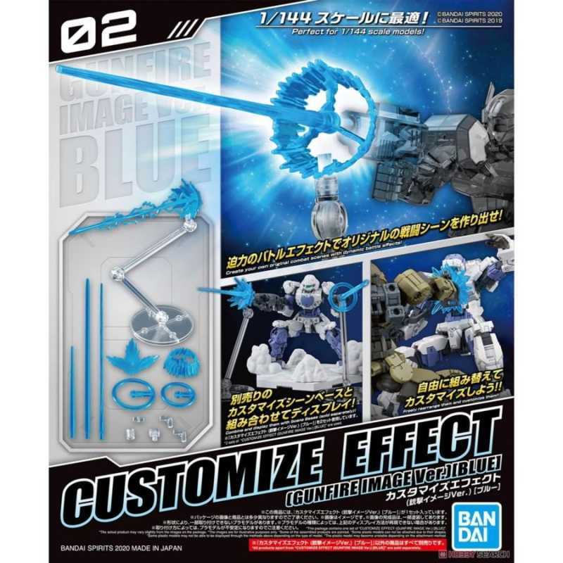 Jual Bandai Hg Rg 1/144 Gundam Customize Effect Gunfire Image Ver. Blue ...