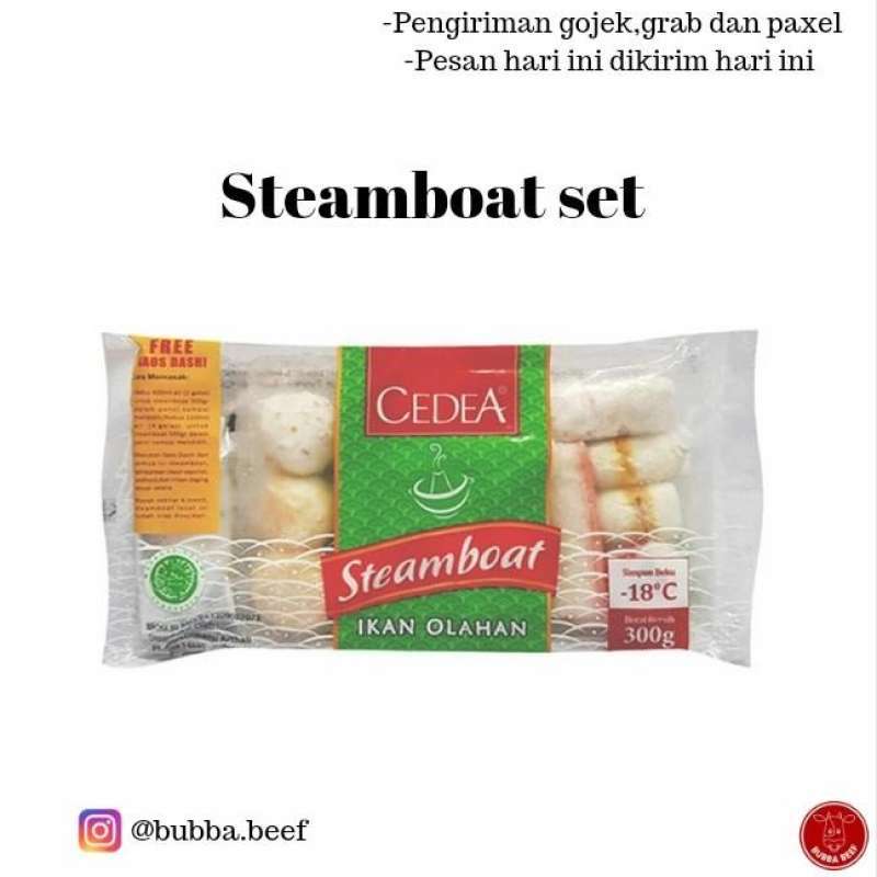 Jual Steamboat Olahan Ikan Cedea Plus Bumbu Dashi | Cedea Paket ...