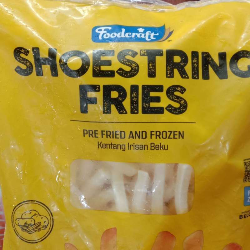 Jual Foodcraft shoestring 1 kg/kentang goreng/French fries di Seller AMSA FROZEN FOOD ...