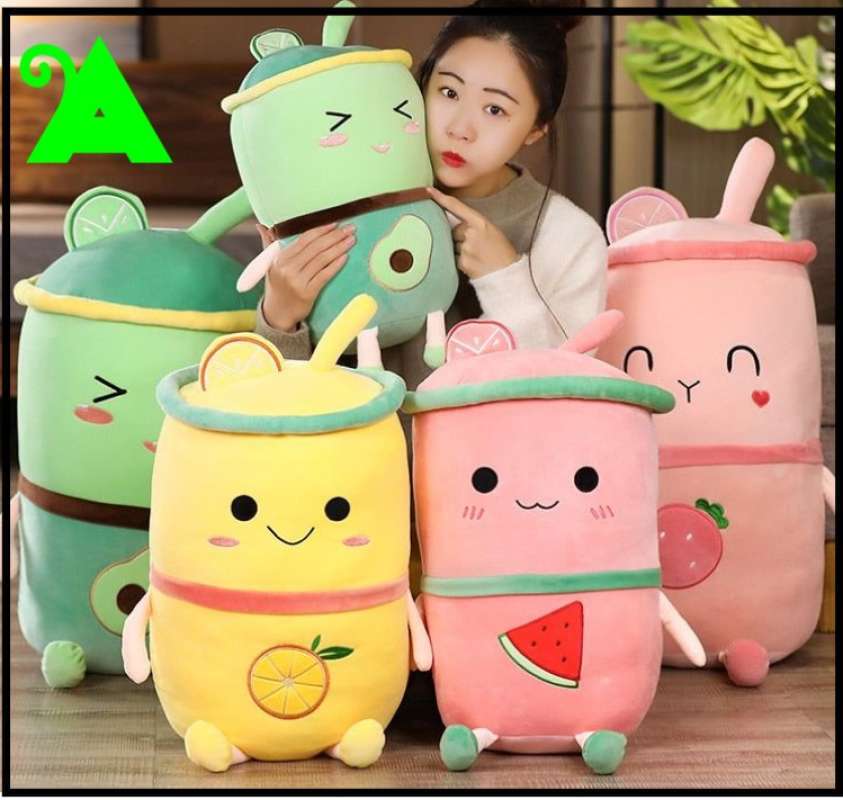 Promo Boneka Boba New Karakter Jus Buah Bahan Halus dan Lembut / Bantal ...