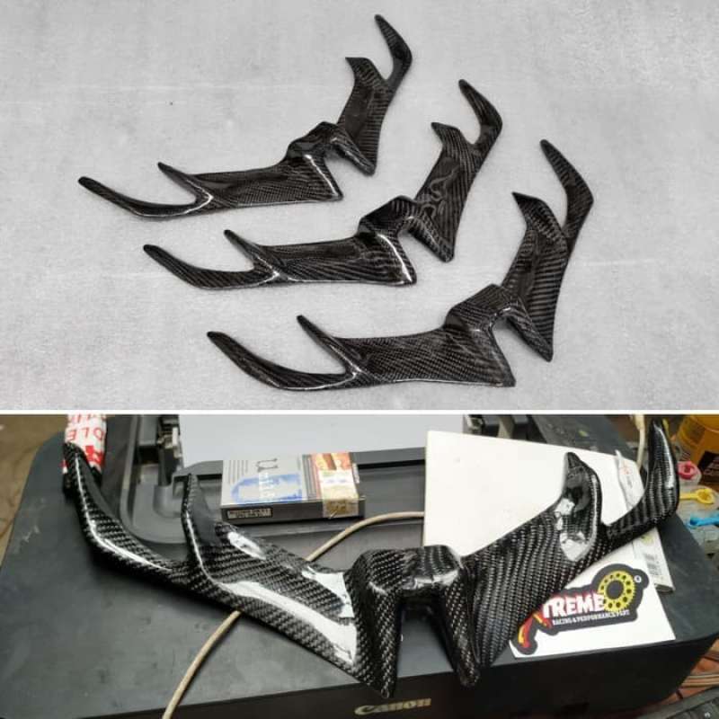 Jual ORIGINAL WINGLET YAMAHA R15 V3 KARBON WINGLET KARBON R15 WINGLET ...