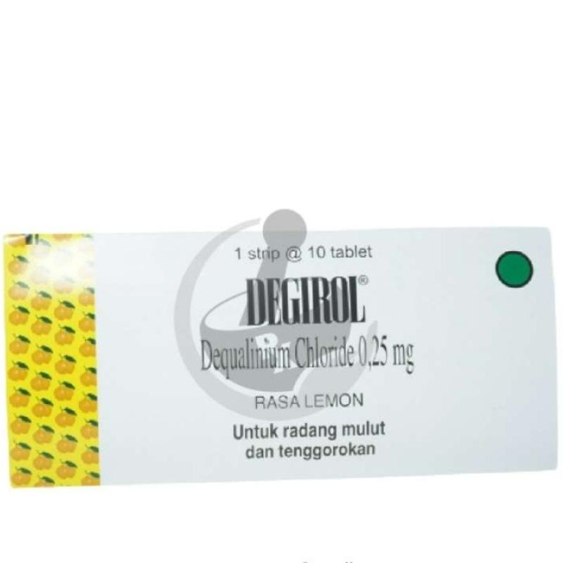 Promo TERJAMIN DEGIROL LOZENGES 1 STRIP 10 TABLET Diskon 2% di Seller ...