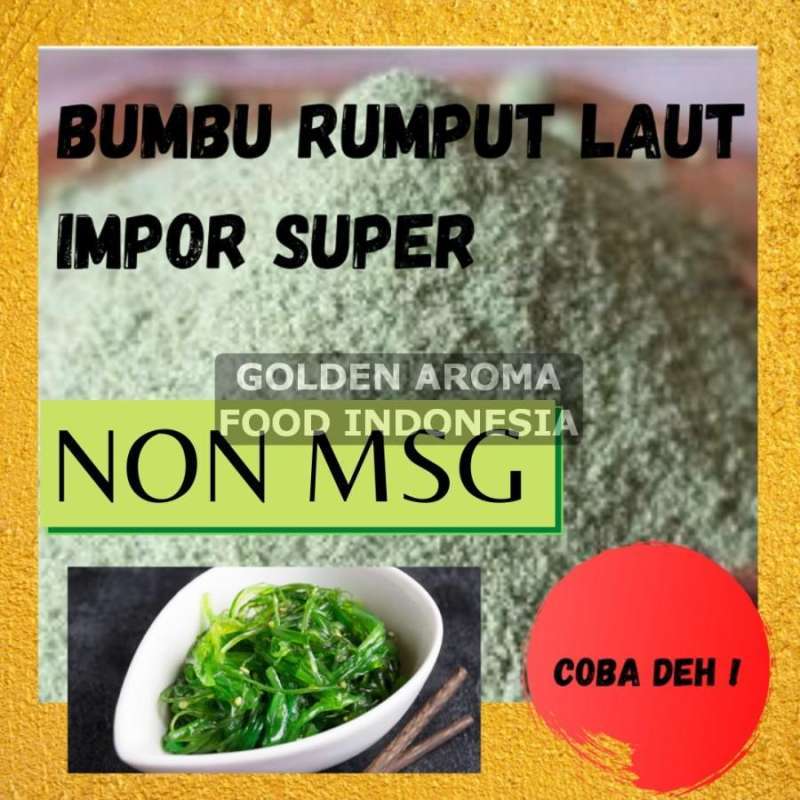 Jual Bumbu Tabur Rasa Rumput Laut Impor Super Non MSG 1Kg Enak Impor ...