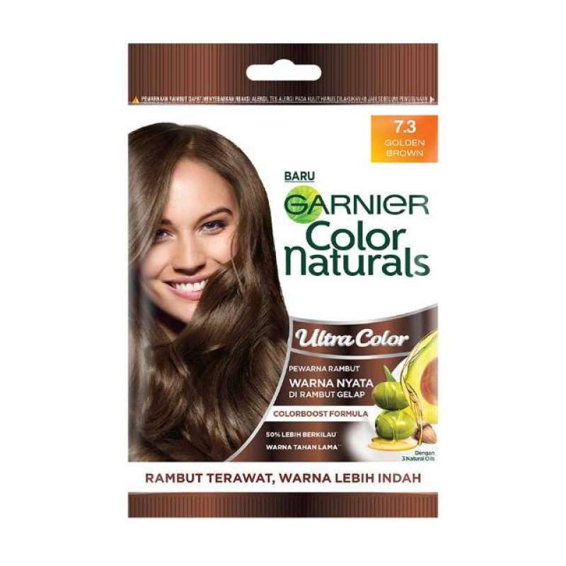 Jual Garnier Color Natural Sachet Cream /Pewarna Rambut Instan/ Cat ...
