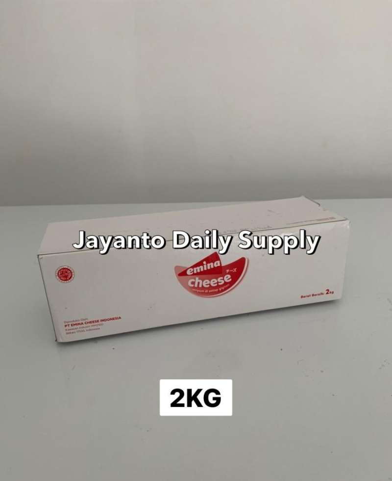 Jual KEJU EMINA MILD CHEESE 2KG - SENSASI GURIHNYA RASA SUSU - HALAL di ...