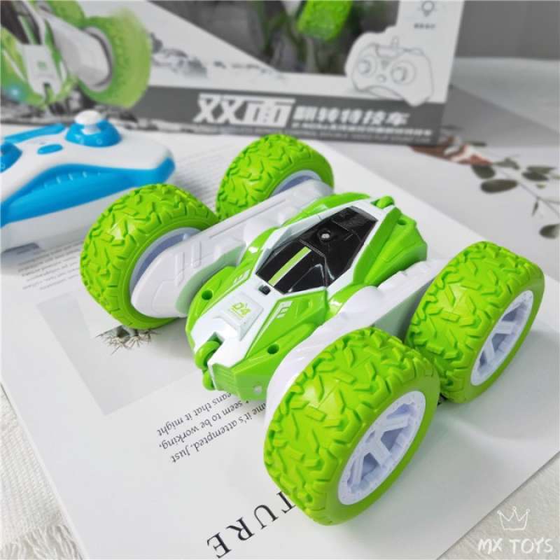 Jual GREEN STUNT BUGGY CAR 360 DEGREE FLIP / mobil remote control rc di ...