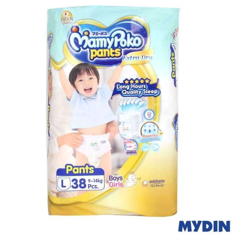 Jual Mamy Poko Pants SJ Extra Dry L38 - Malaysia 5479882 di Seller ...