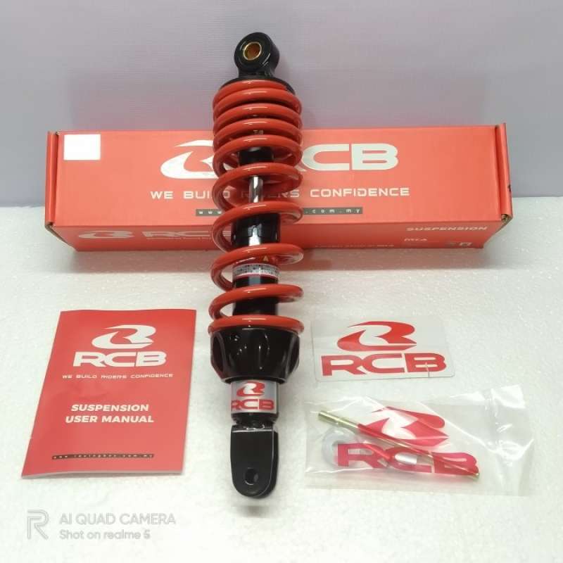 Jual SHOCK RCB TIPE A2- SERIES WARNA MERAH UKURAN 305 MM BUAT MOTOR ...