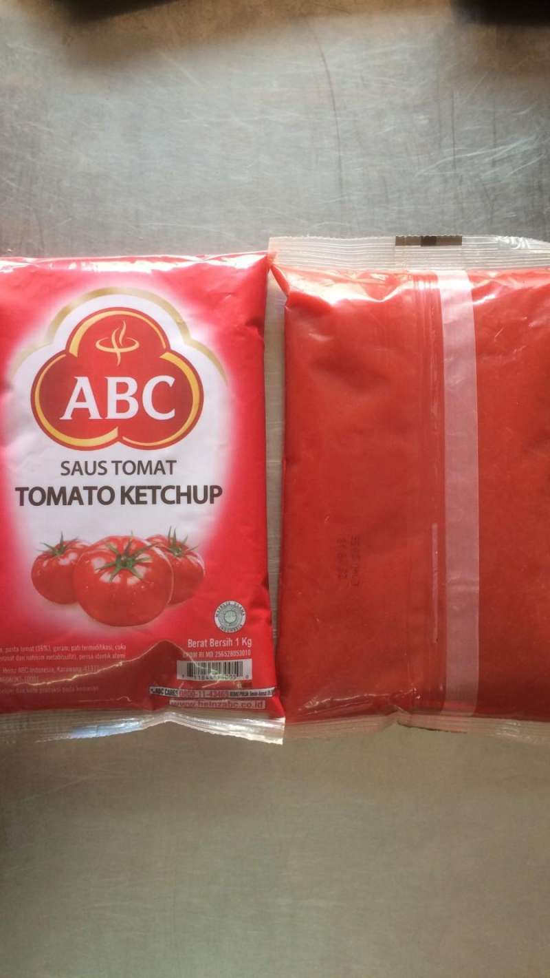Jual ABC saus tomat 1 kg di Seller ANTO FROZEN FOOD SARASWATI - Kota ...