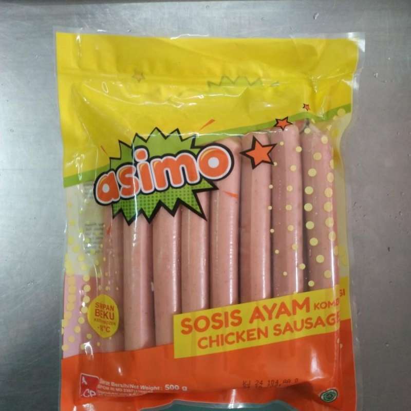 Jual Asimo sosis ayam 500 g di Seller ANTO FROZEN FOOD SARASWATI ...