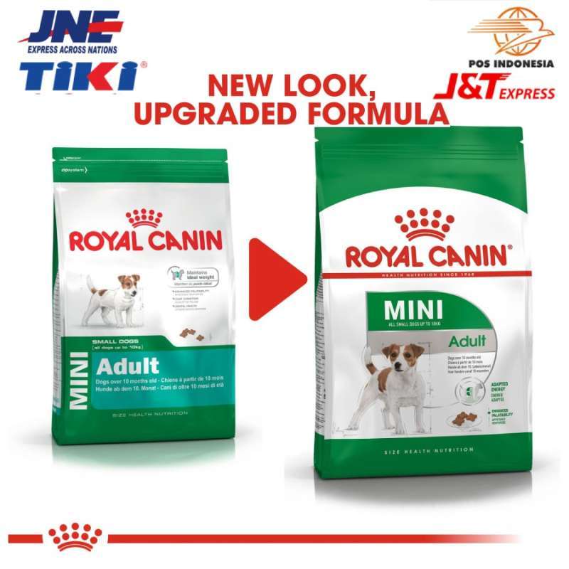 Jual VIA JNE TIKI POS JNE JNT - ROYAL CANIN MINI ADULT 8KG makanan ...