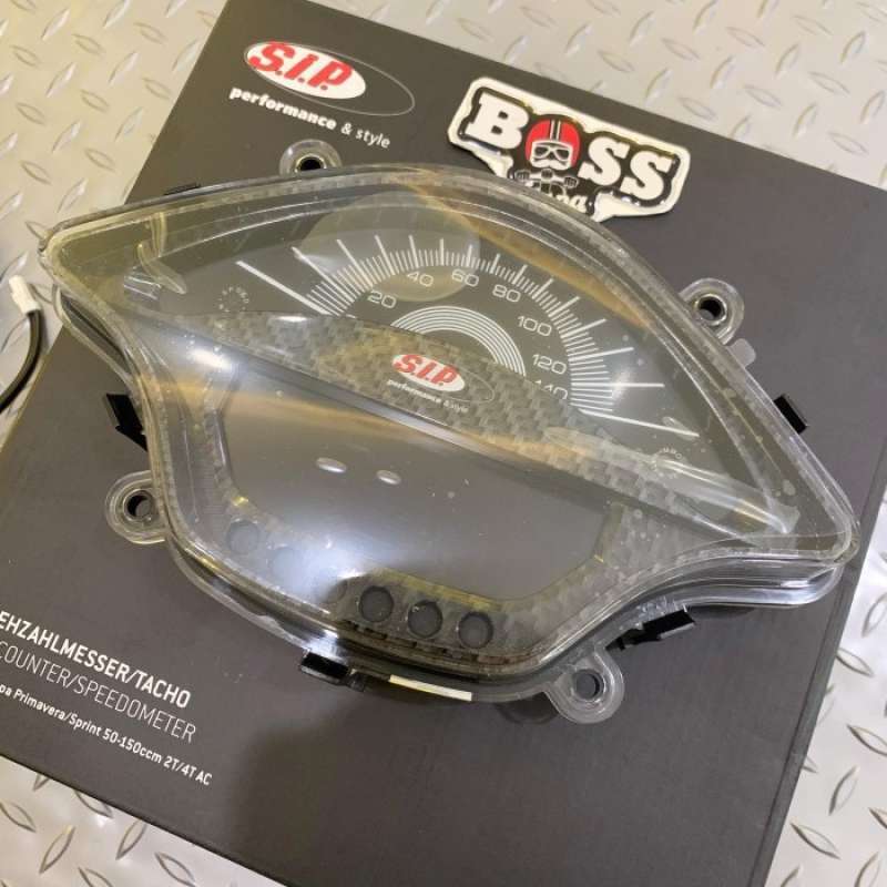 Jual Speedometer Speedo Digital Sip Carbon Vespa Sprint Primavera Di ...
