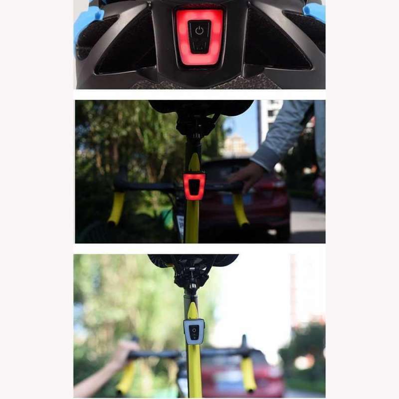 Jual Deemount Lampu Belakang Sepeda led Bike Tail lights not rockbros ...