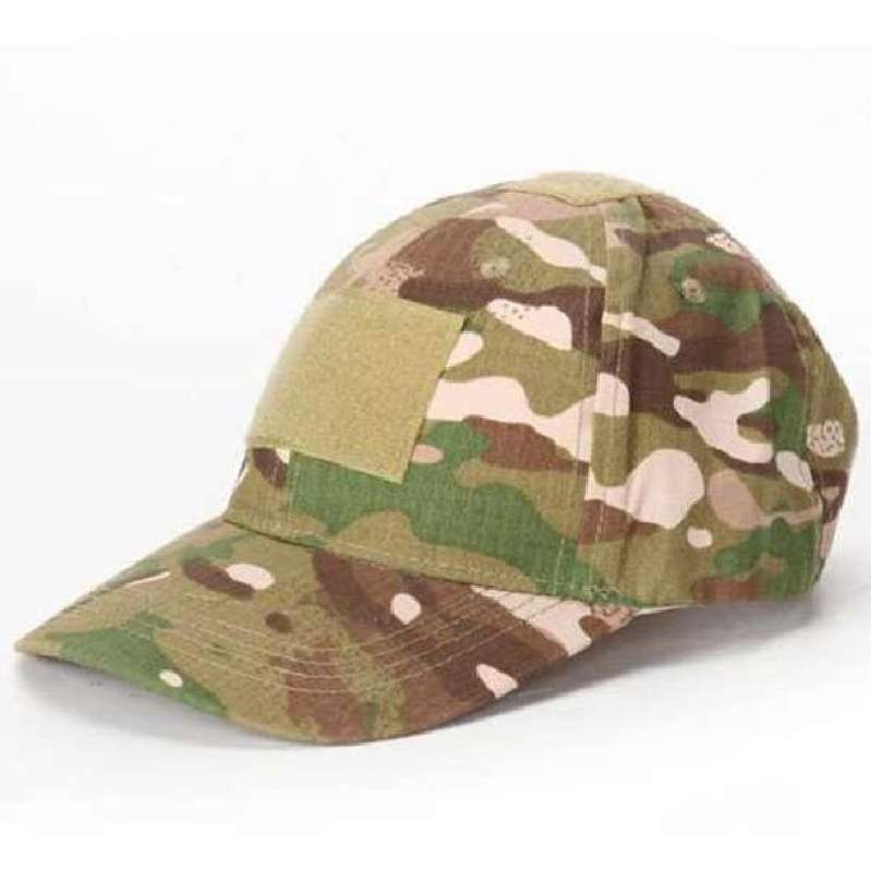 Jual GUMAO Topi Mesh Baseball Army Look Cap with Velcro - PLY-CAP-01 di ...
