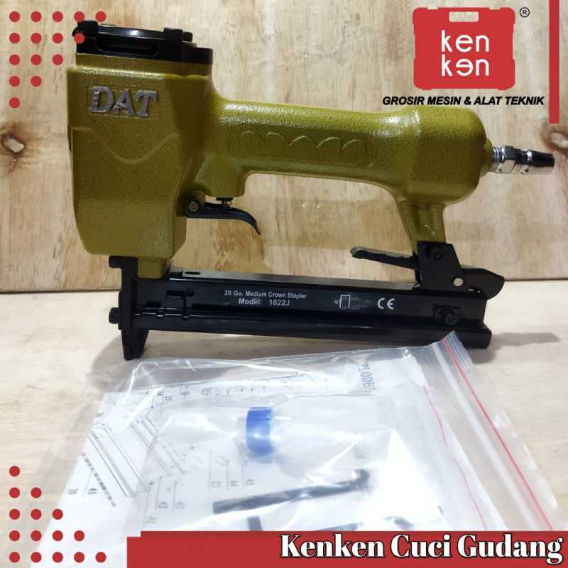 Jual Mesin staples tembak 1022J angin air nailer 1022j DAT di Seller ...