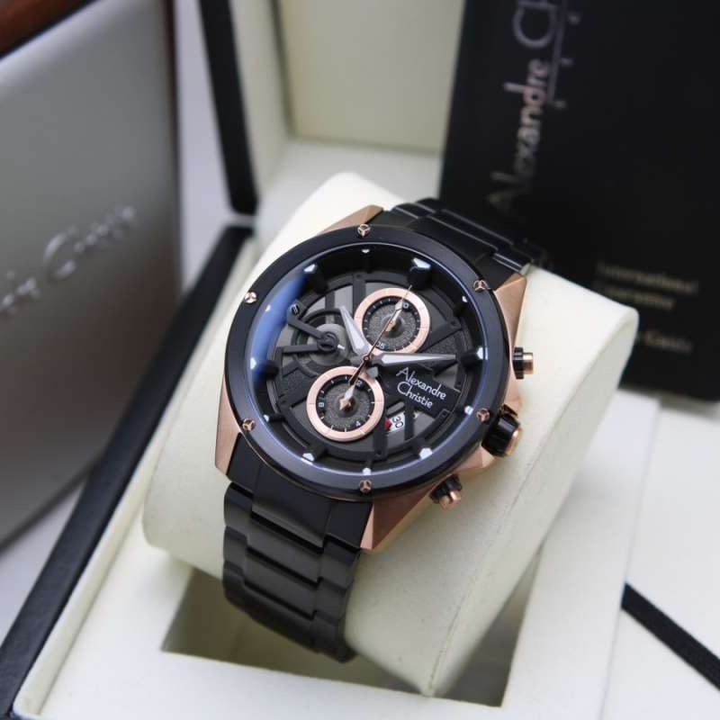 Promo Jam Tangan Pria Alexander Christie Original/Jam Tangan Alexandre ...