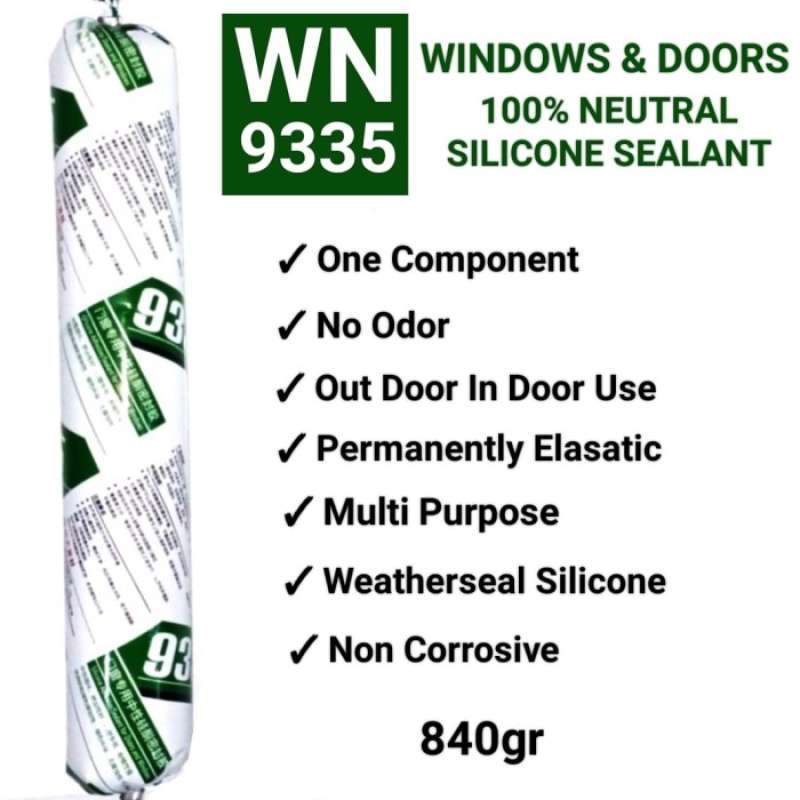 Promo Lem Acp Sosis Silicone Sealant Ellpro Np/Neutral Plus 800Gram ...