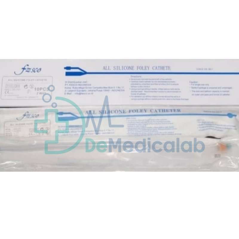 Jual Foley Catheter Silicone Fesco / Selang Kencing Fesco / Folly ...