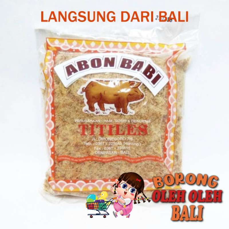 Promo ABON BABI TITILES BALI ABON BABI TITILES MURAH ABON BABI BALI ...
