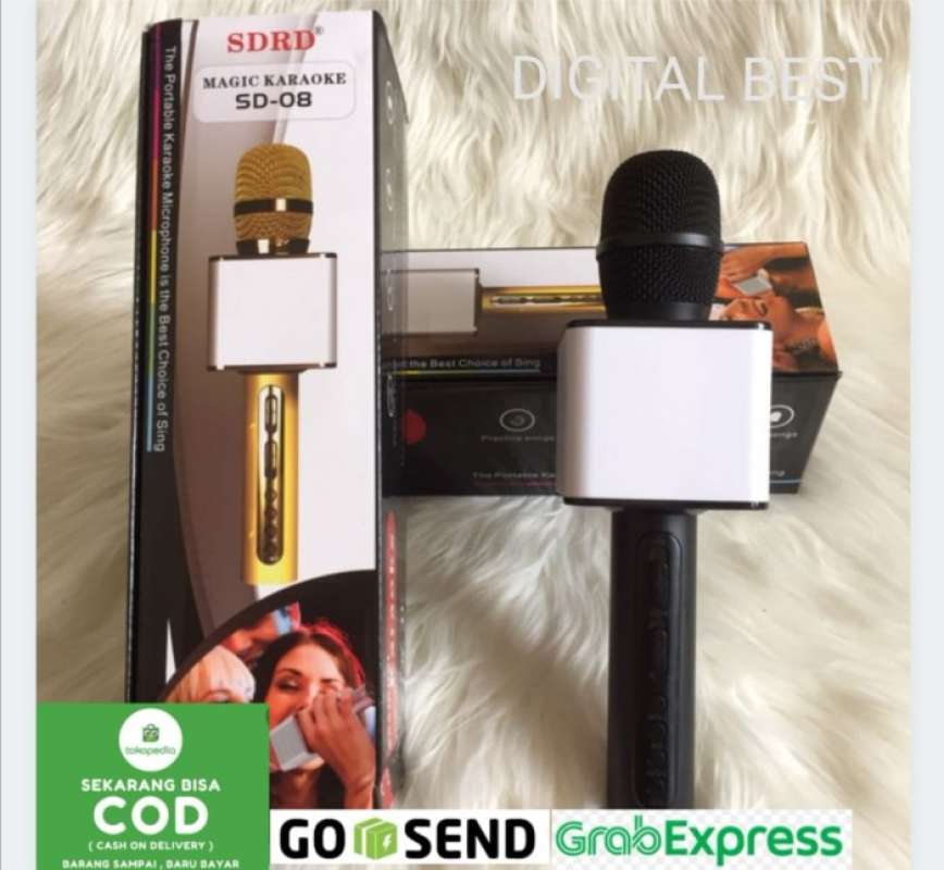 Jual MIC SD08 MIC Q9 MICGEEK MIC KTV SMULE MIC KARAOKE BLUETOOTH MIC ORI di Seller Kasamso Elite ...