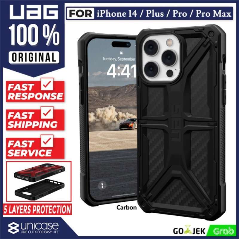 Jual Case iPhone 14 Pro Max Plus UAG Monarch Armor Anti Drop Rugged ...